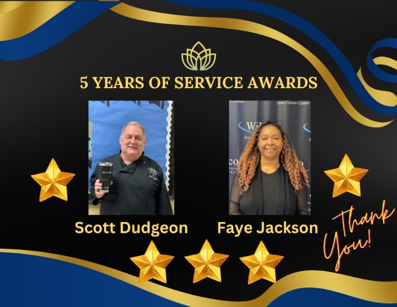 Wilco Area Career Center - 5 Years of Service Recognition