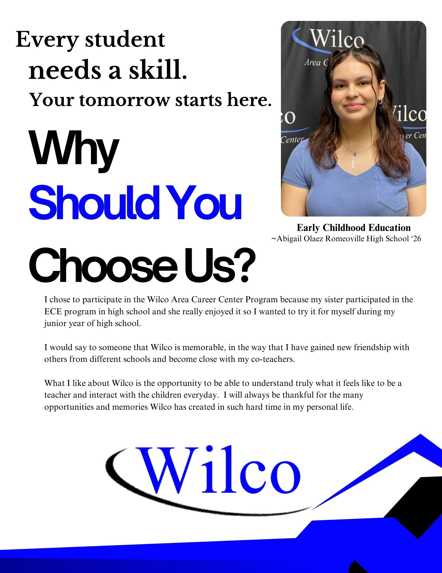 Wilco Area Career Center - Why Wilco?